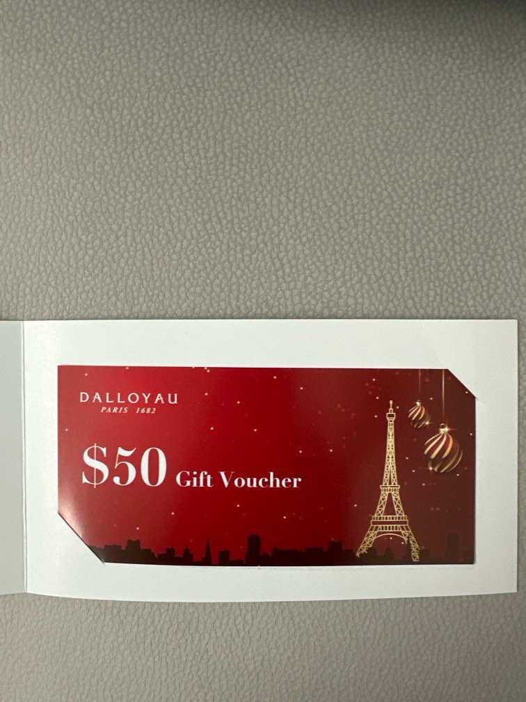 Dalloyau, 門票＆禮券, 現金券、兌換券、禮券 - Carousell