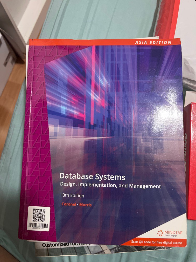 Database Systems Textbook, Hobbies & Toys, Books & Magazines, Textbooks ...