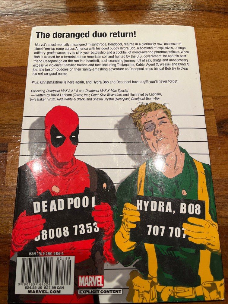 Deadpool Max Second Cut HC, Hobbies & Toys, Books & Magazines, Comics ...