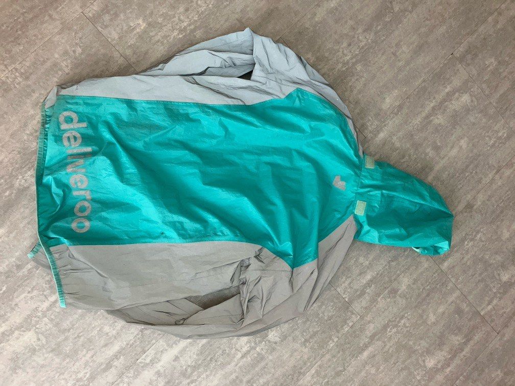 Deliveroo rain jacket gear, Men's Fashion, Coats, Jackets and Outerwear ...