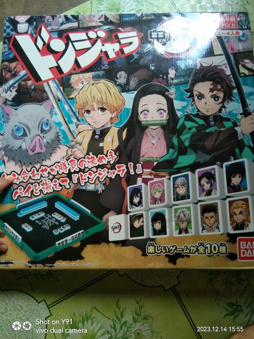 demon slayer board game,by bandai ,( majong) price negotiable, Hobbies ...