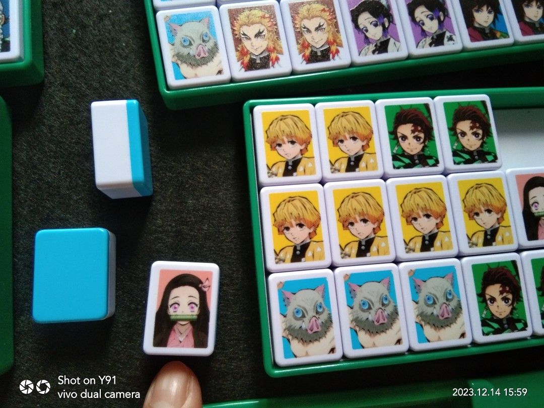 demon slayer board game,by bandai ,( majong) price negotiable, Hobbies ...