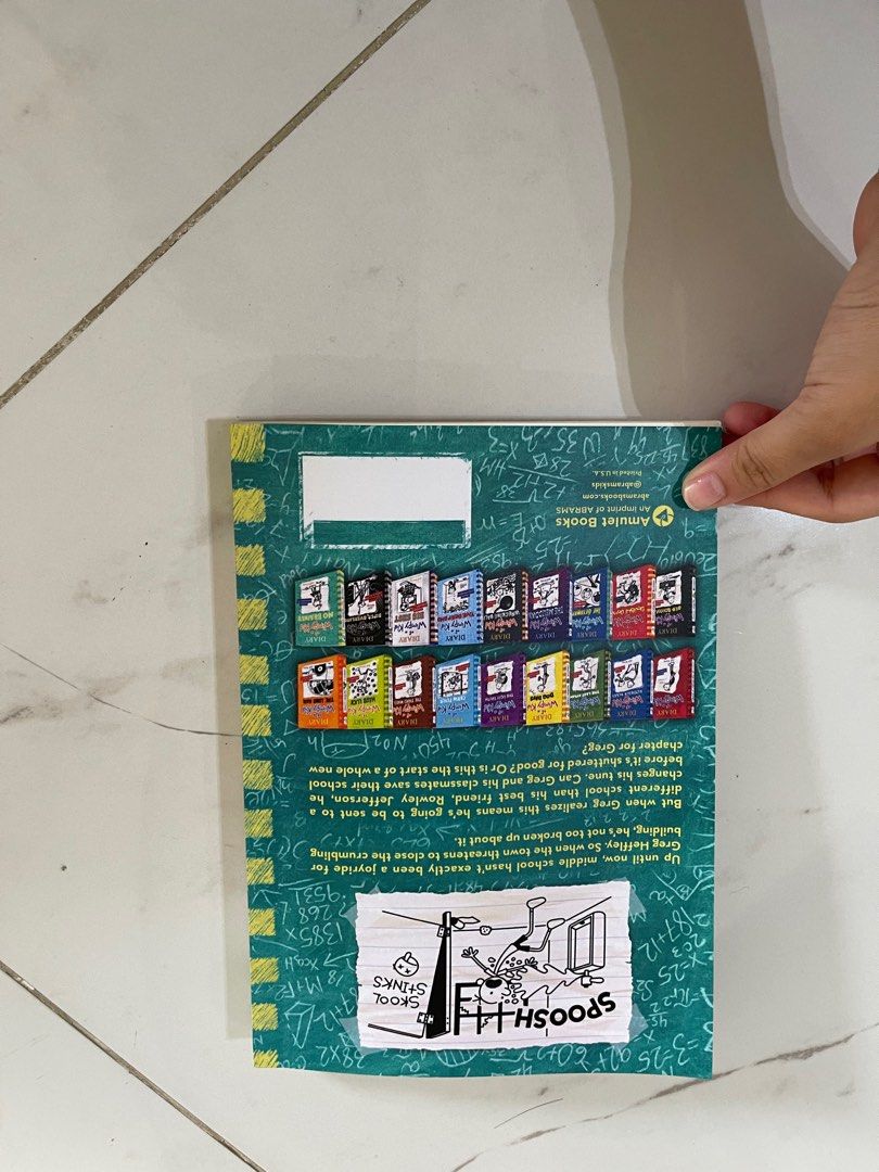 Diary Of A Wimpy Kid no brainer book, Hobbies & Toys, Books & Magazines ...