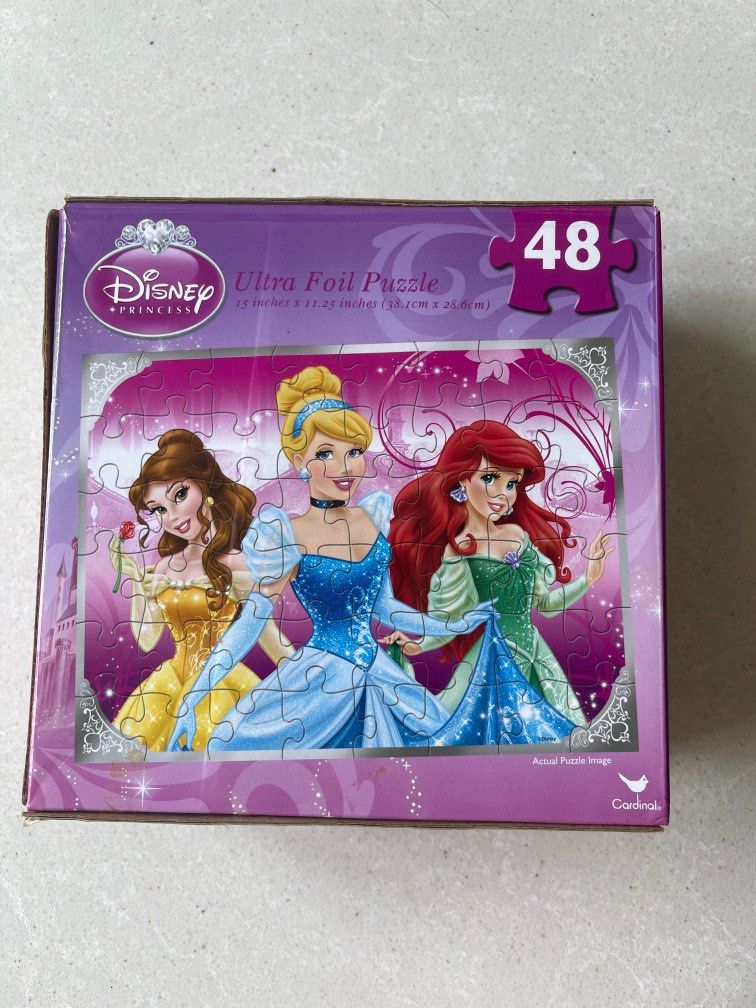 Disney Princess Ultra Foil Puzzle, Hobbies & Toys, Toys & Games on ...