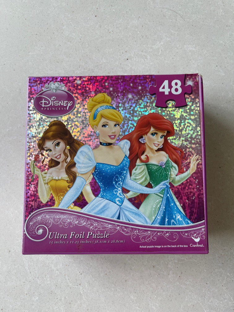 Disney Princess Ultra Foil Puzzle, Hobbies & Toys, Toys & Games on ...