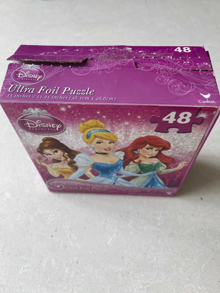 Disney Princess Ultra Foil Puzzle, Hobbies & Toys, Toys & Games on ...