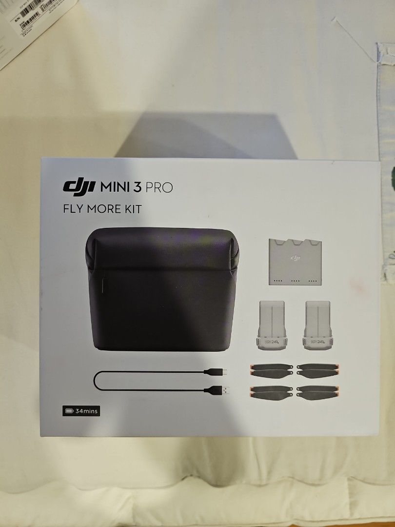 DJI Mini 3 Pro + Fly More Kit, Photography, Drones on Carousell