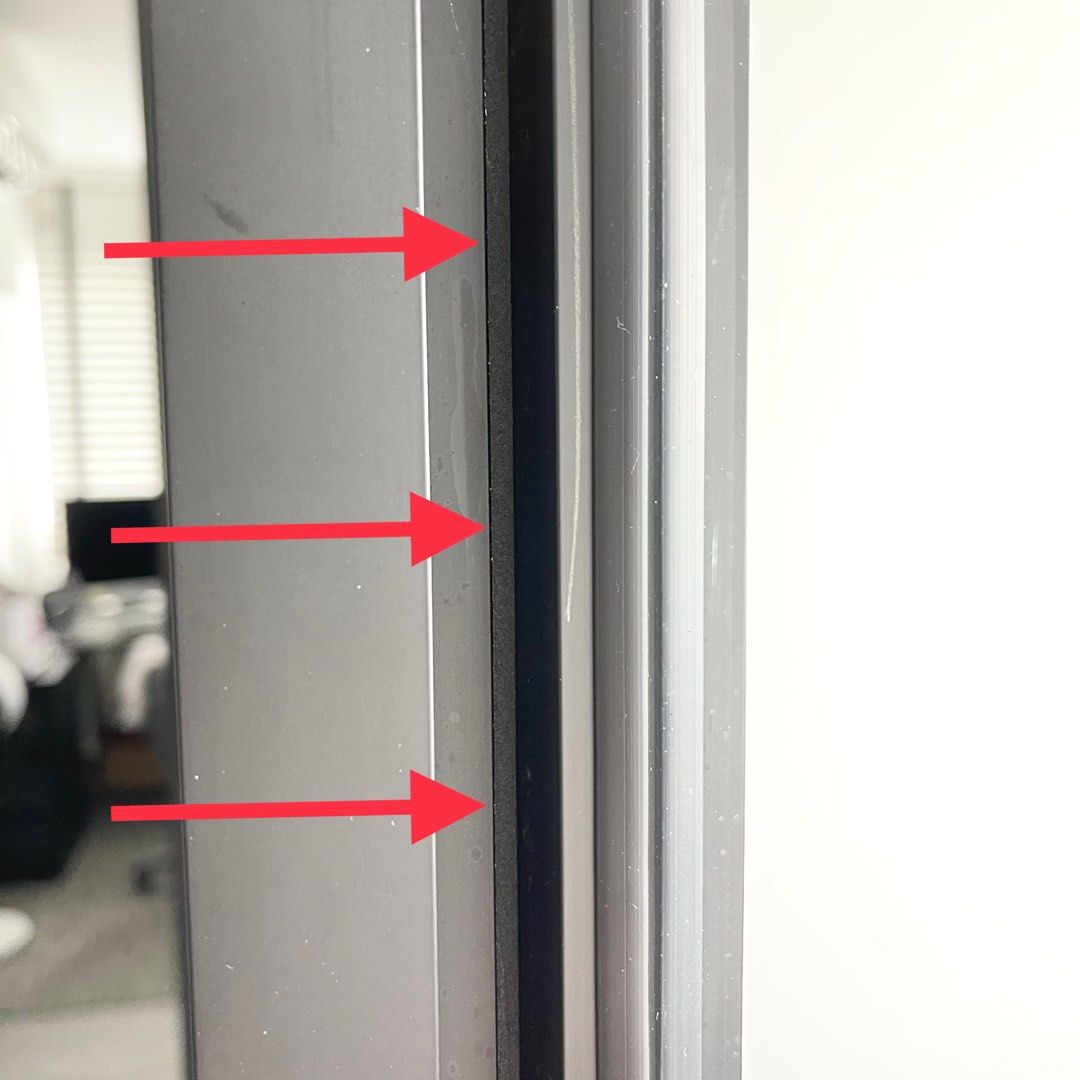 Door & Window Gaps Adhesive Strip for Soundproof / Anti-Slam, Furniture ...