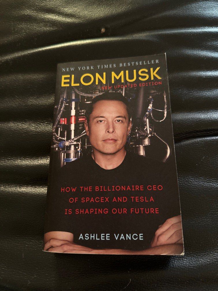 Elon Musk Book, Hobbies & Toys, Books & Magazines, Fiction & Non ...