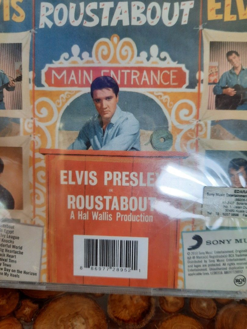 Elvis roustabout, Hobbies & Toys, Music & Media, CDs & DVDs on Carousell