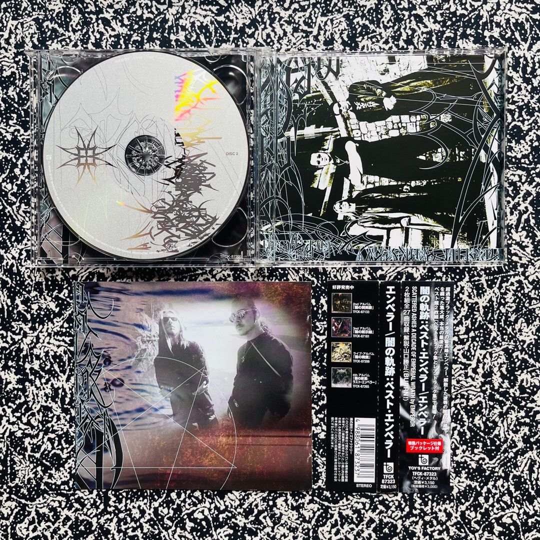 Emperor - Scattered Ashes - A Decade Of Emperial Wrath 2 CD, Hobbies & Toys, Music & Media, CDs ...