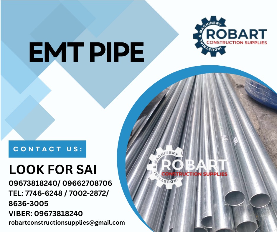 EMT Pipe, Commercial & Industrial, Construction Tools & Equipment on ...