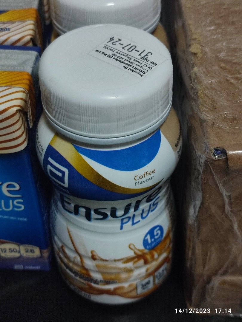 Ensure Plus Chocolate and Coffee, Health & Nutrition, Health ...