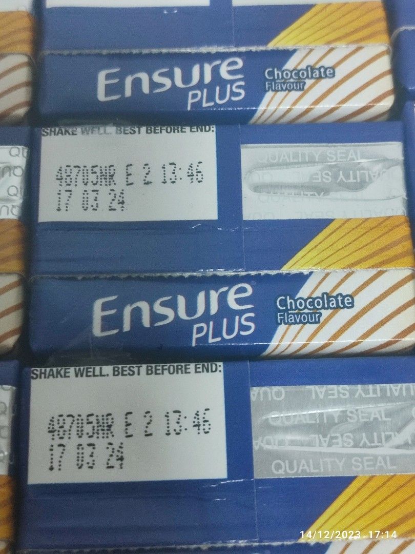 Ensure Plus Chocolate and Coffee, Health & Nutrition, Health ...