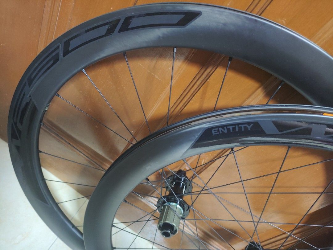 Entity 50mm carbon wheelset disc, Sports Equipment, Bicycles & Parts ...