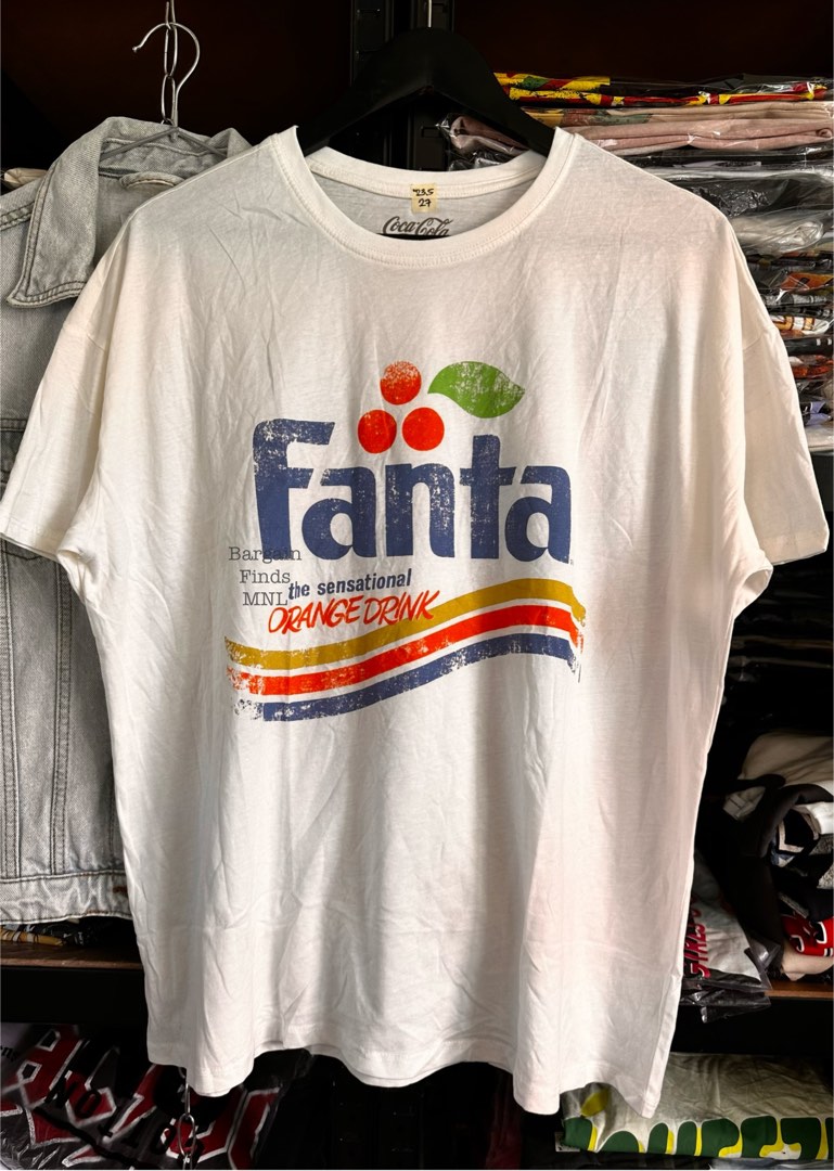 FANTA Soda Shirt, Men's Fashion, Tops & Sets, Tshirts & Polo Shirts on ...