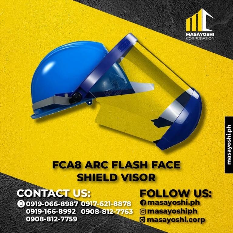 FCA8 Arc Flash Visor | PPE | Arc Flash | Face Shield | Face Shield ...
