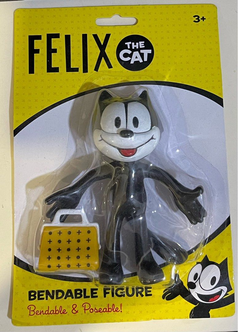 Felix the Cat Bendable and Posable Figure, Hobbies & Toys, Toys & Games ...