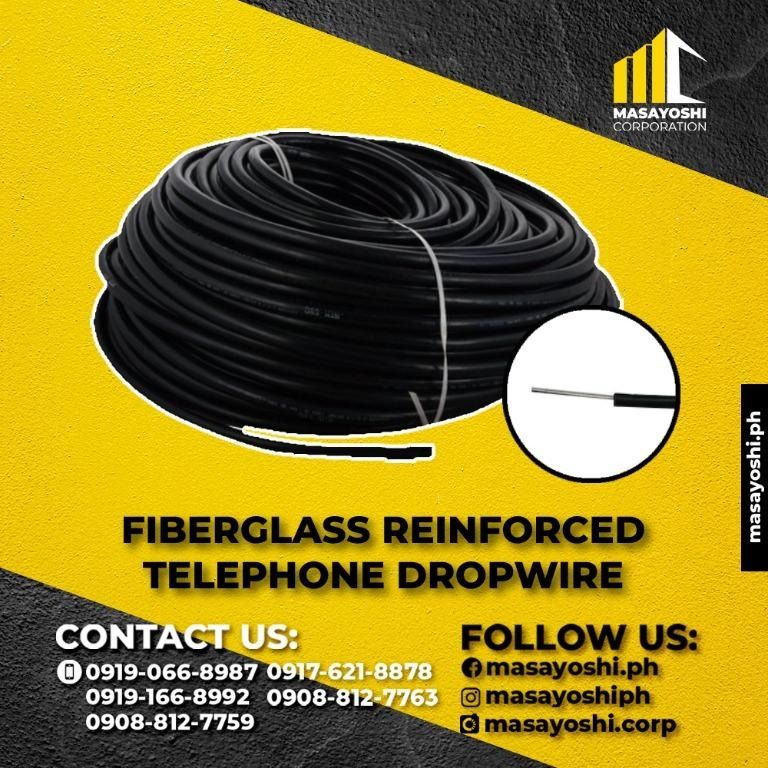 Fiberglass Reinforced Telephone Dropwire | Drop Wire | Electrical Wire ...