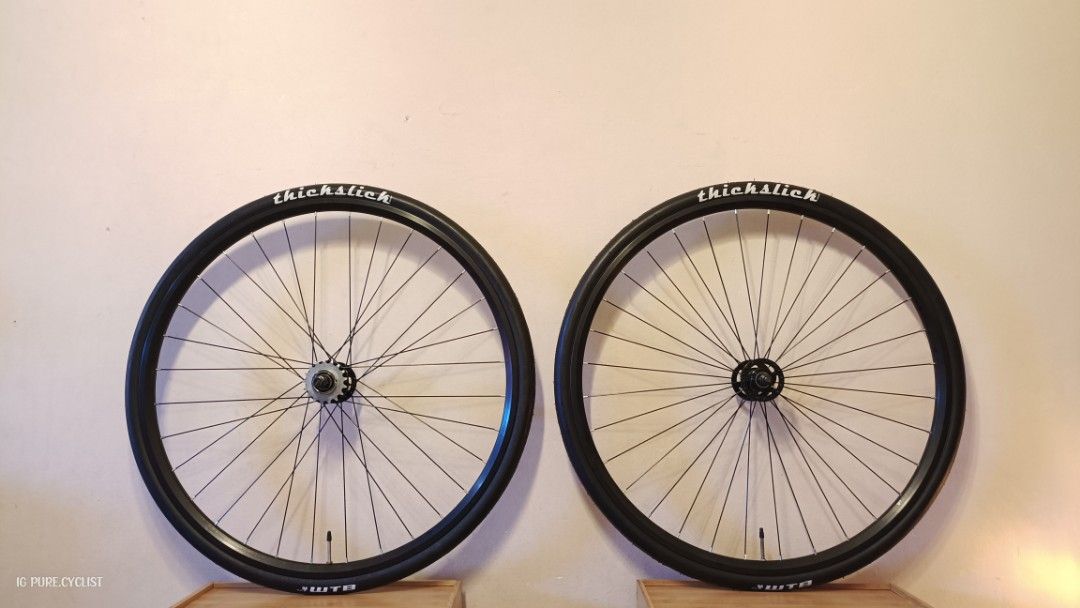 Fixed gear track wheelset fixie, Sports Equipment, Bicycles & Parts ...