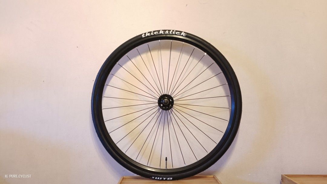 Fixed gear track wheelset fixie, Sports Equipment, Bicycles & Parts ...