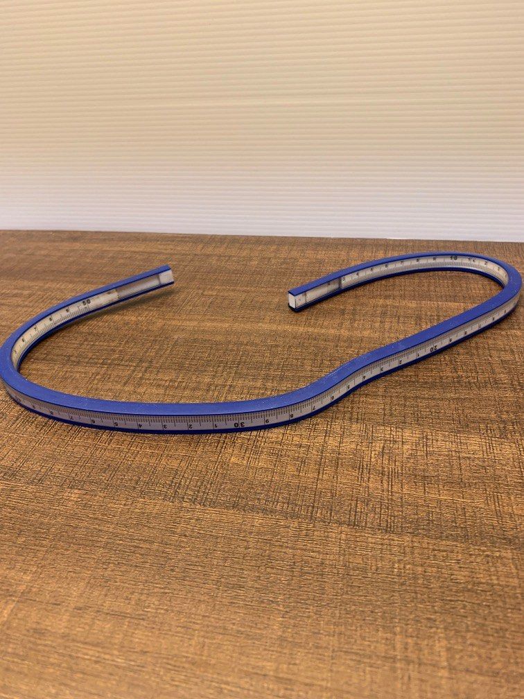 Flexible curve ruler , graph ruler , art and craft ruler, Hobbies ...