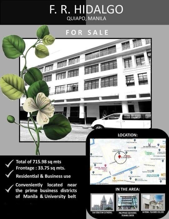 For Sale Residential/Commercial Building at Quiapo Manila, Property, For Sale, Commercial on ...