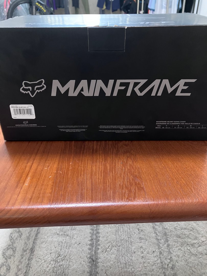 MIPS FOX MAINFRAME helmet(M size), Sports Equipment, Bicycles & Parts ...