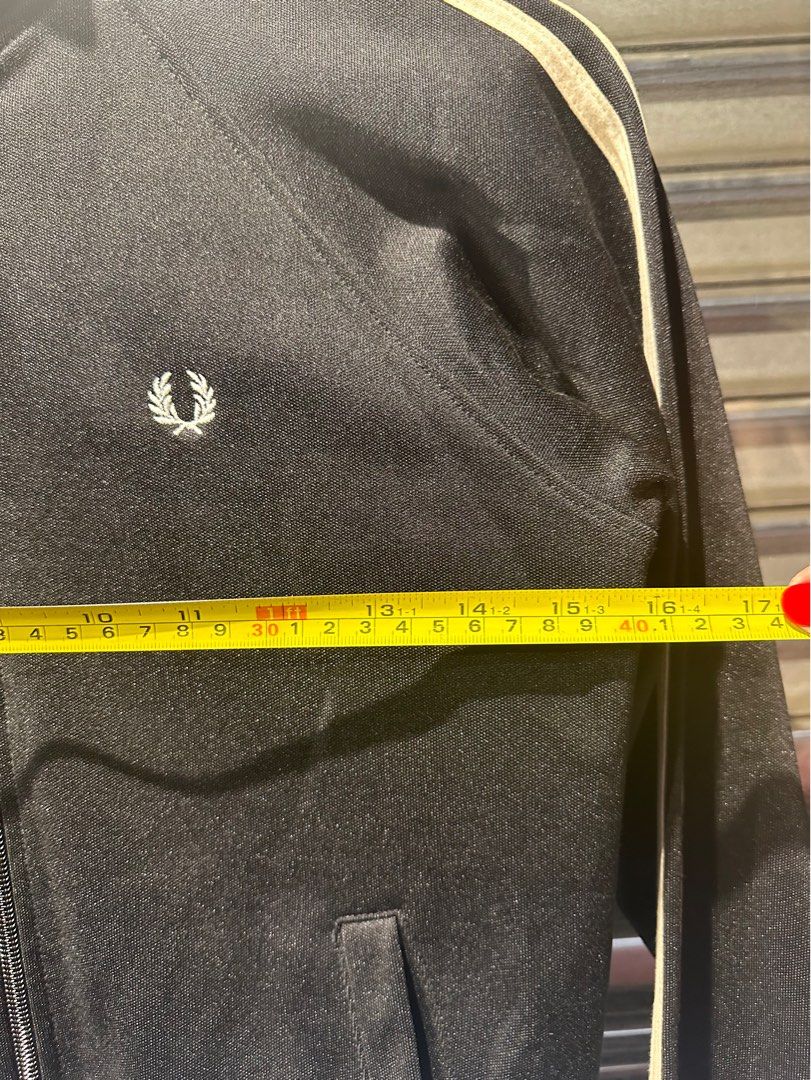 Fred Perry Track Jacket, Luxury, Apparel on Carousell
