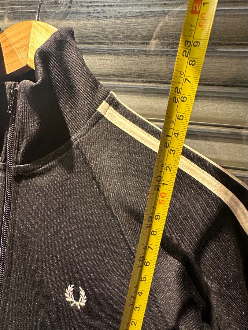 Fred Perry Track Jacket, Luxury, Apparel on Carousell