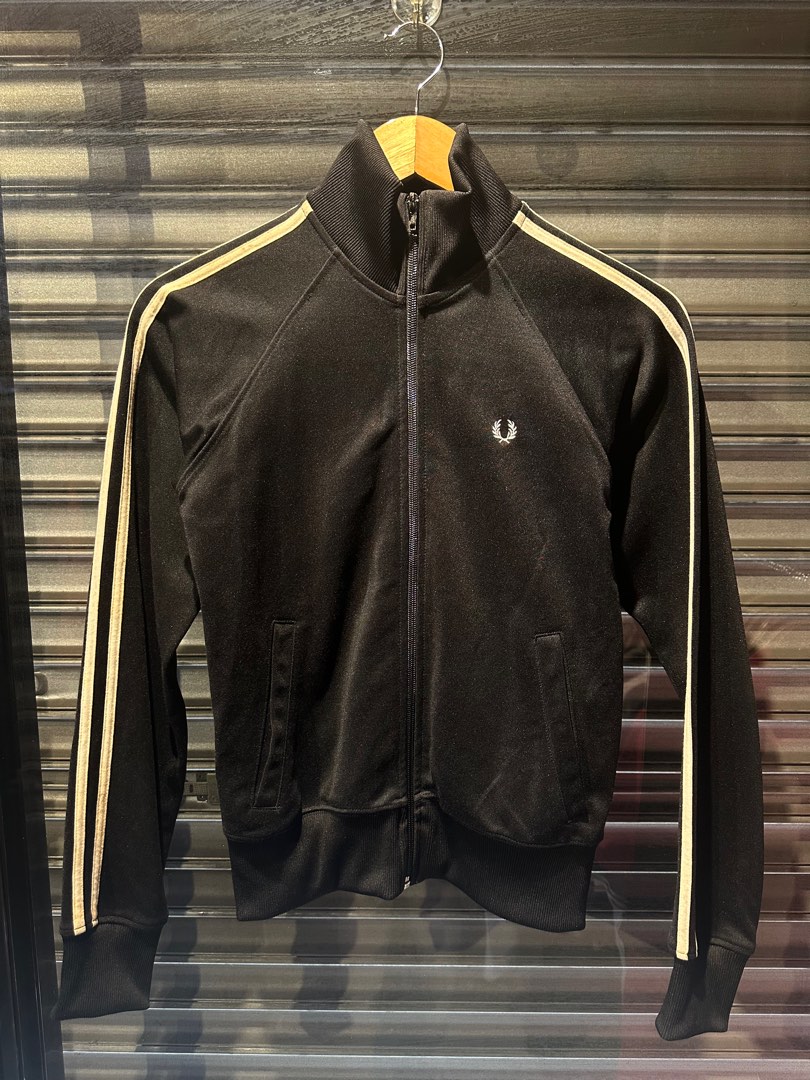 Fred Perry Track Jacket, Luxury, Apparel on Carousell