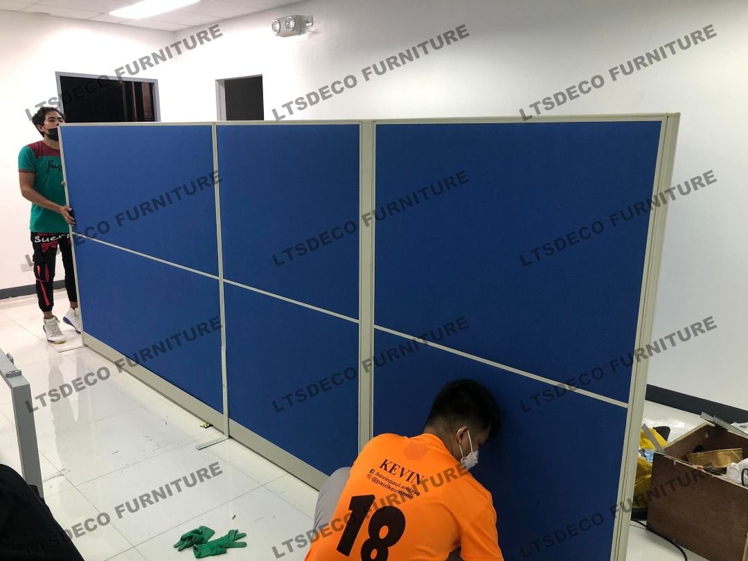 Full fabric high partition wall panel divider office partition ...