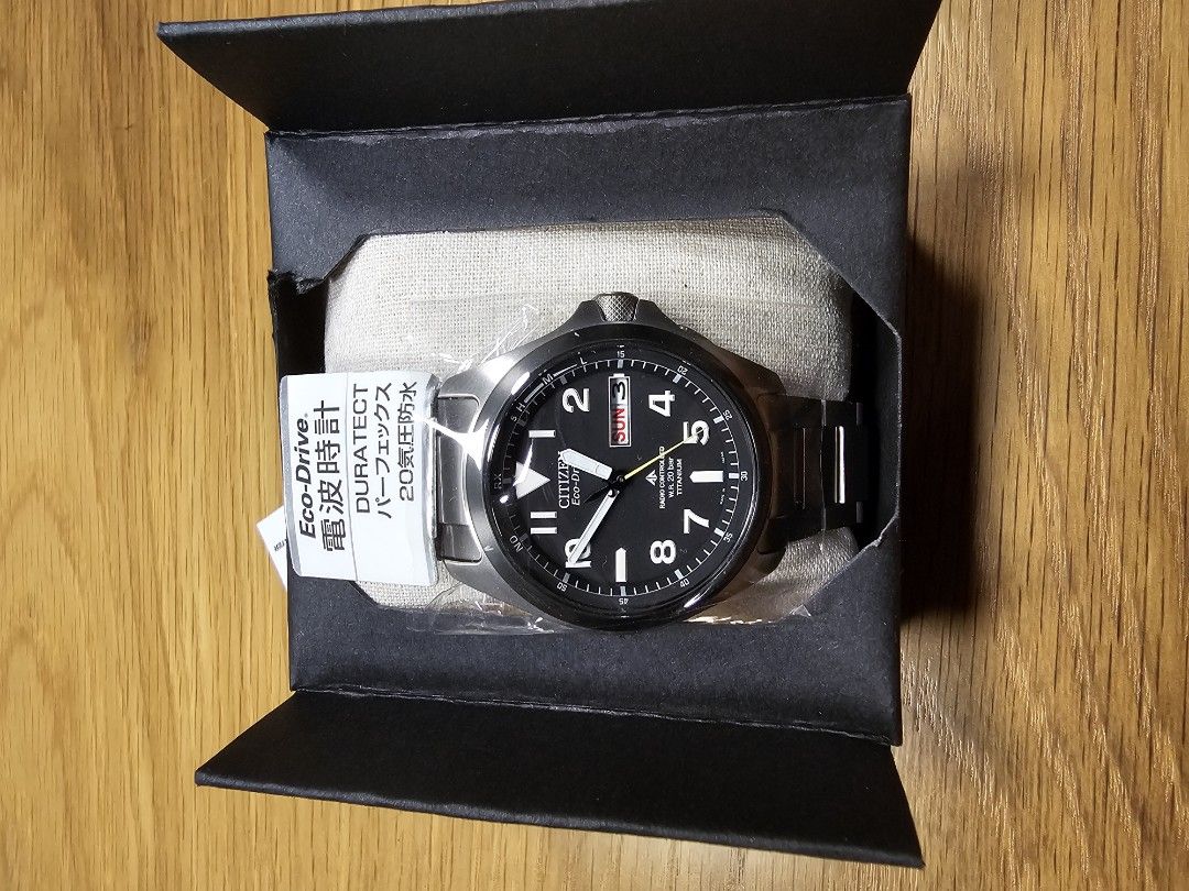 (FULL Titanium Solar) CITIZEN Promaster Land PMD56-2952, Men's Fashion ...