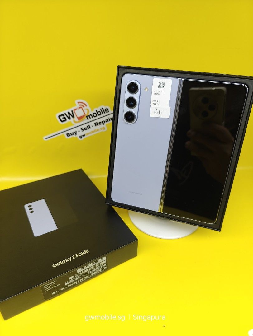 Galaxy Z Fold 5 Icy Blue 512GB, Mobile Phones & Gadgets, Mobile Phones ...