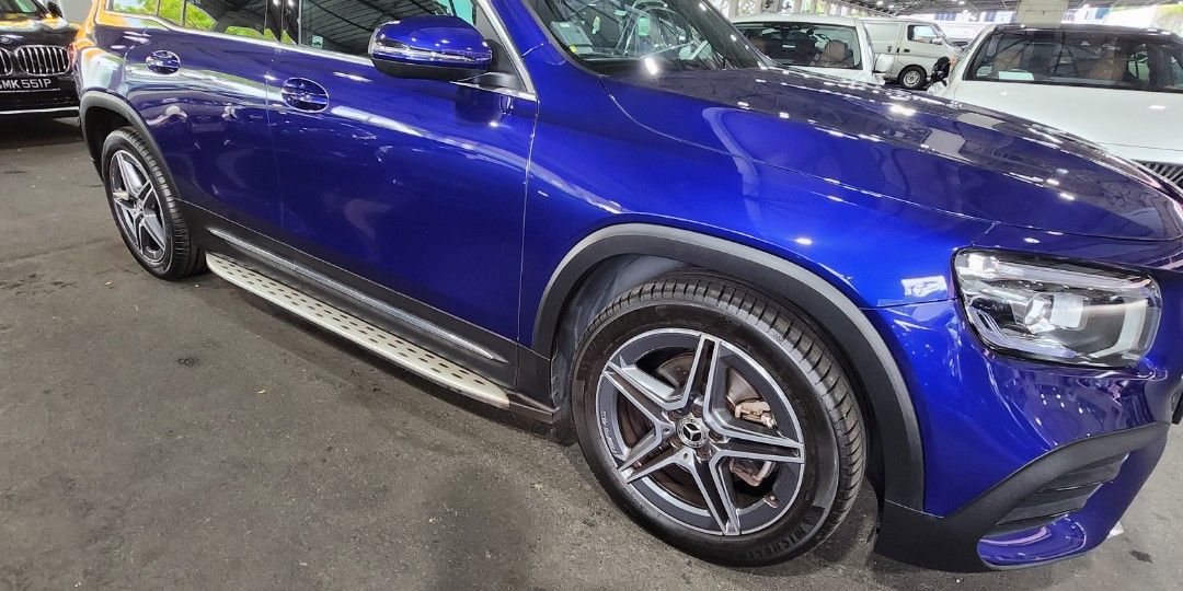 GLB side step, Car Accessories, Accessories on Carousell