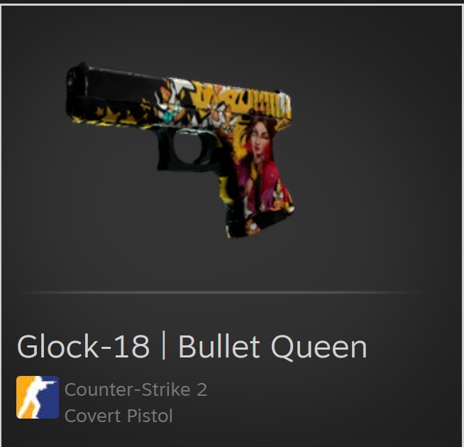 Glock-18 | Bullet Queen BS, Video Gaming, Gaming Accessories, In-Game ...