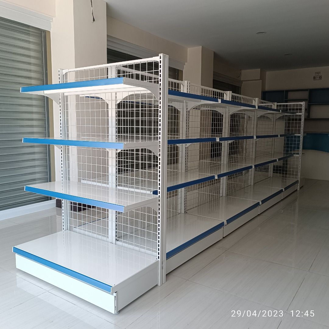 Gondola grocery racks heavy duty commercial racks store racks made in ...