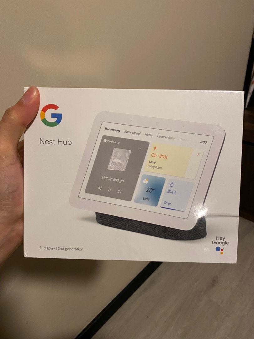 Google Nest Hub 2nd Gen 7 inch display, TV & Home Appliances, TV ...