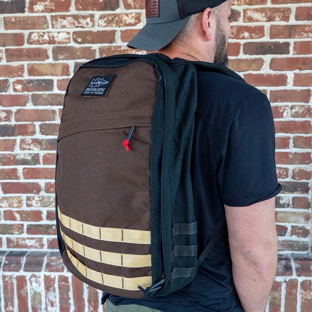 GORUCK GR1 26L Built By SCARS Custom Front Panel Java, Men's Fashion, Bags, Backpacks on Carousell