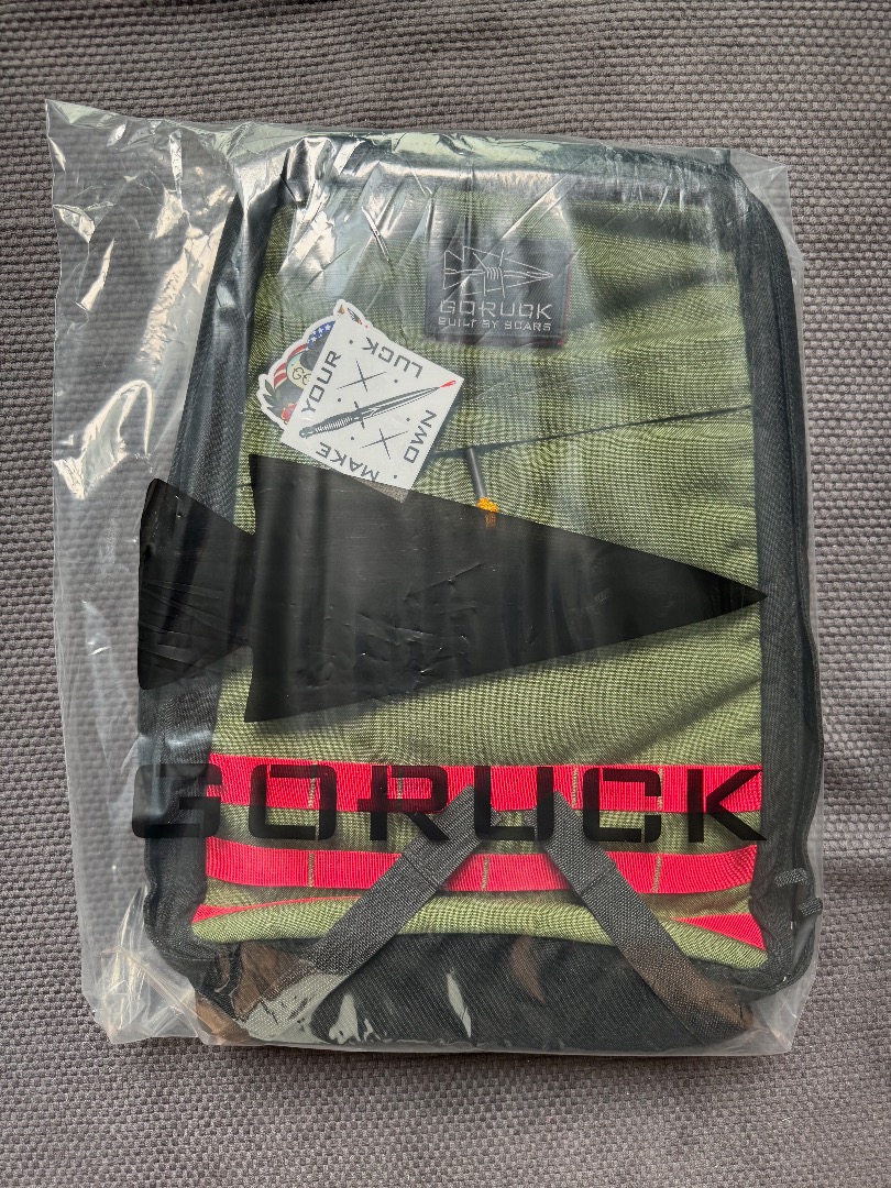 GORUCK GR1 26L Built By SCARS Custom Front Panel Olive Drab Green, Men ...