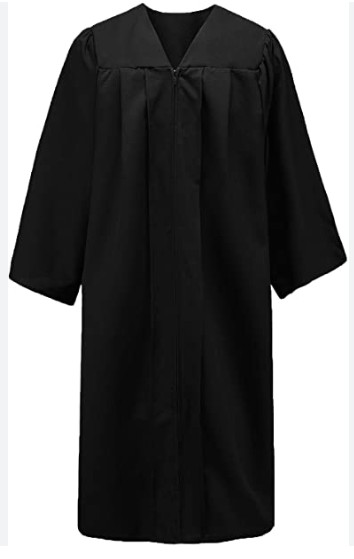 Graduation toga unisex, Women's Fashion, Dresses & Sets, Dresses on ...