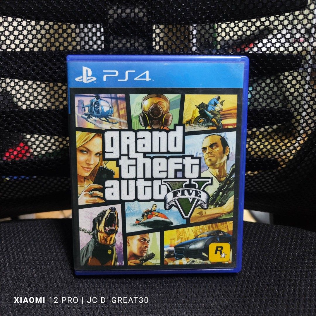 Grand theft auto 5 PS4 Game, Video Gaming, Video Games, PlayStation on ...