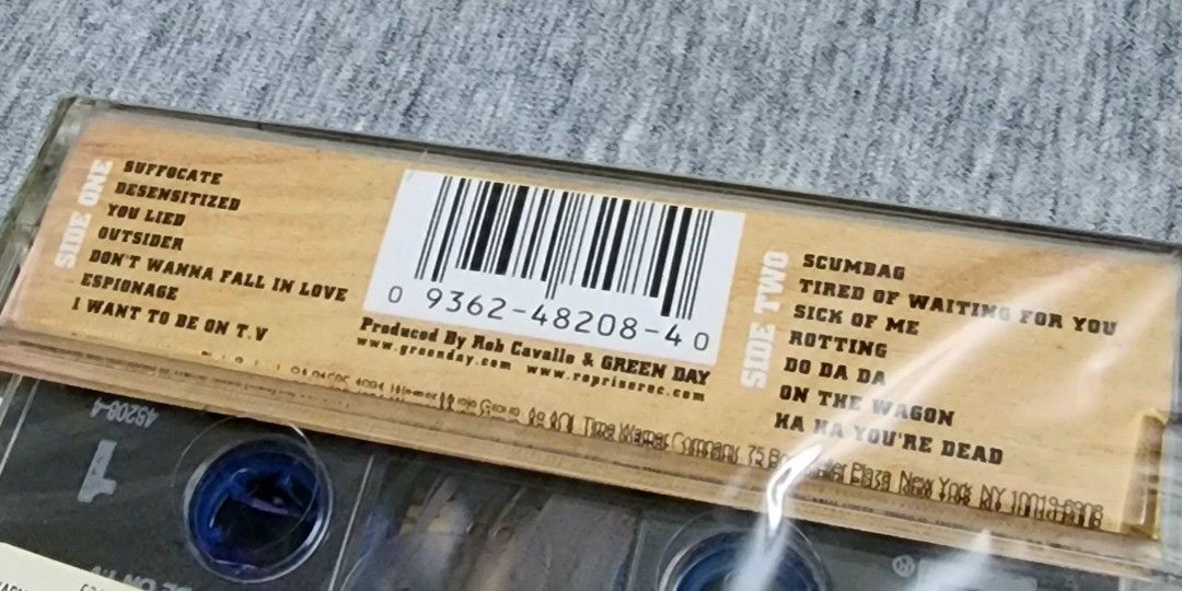 Green Day ~ Shenanigans ( PRINTED IN MALAYSIA ) CASSETTE, Hobbies ...