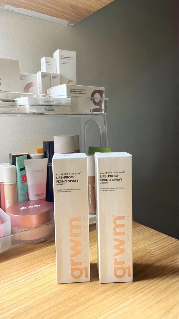 GRWM Life-proof fixing spray radiant, Beauty & Personal Care, Face ...