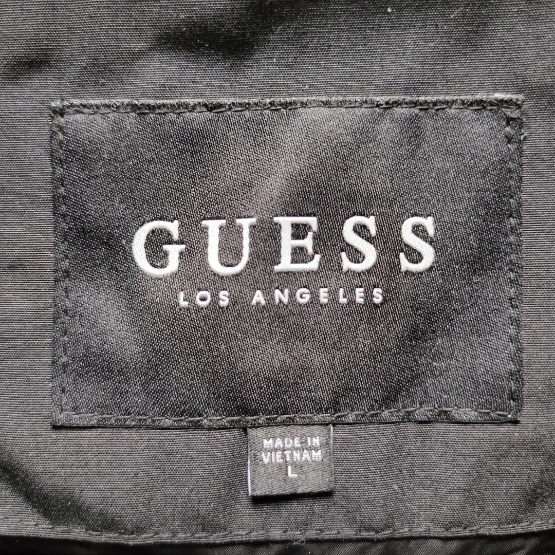 GUESS LOS ANGELES | Heavyweight Parka Fur Hooded Jacket, Men's Fashion ...