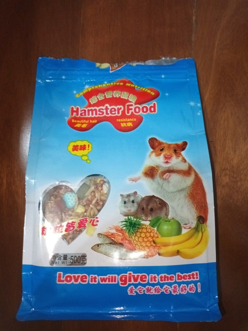 hamster food, Pet Supplies, Pet Food on Carousell