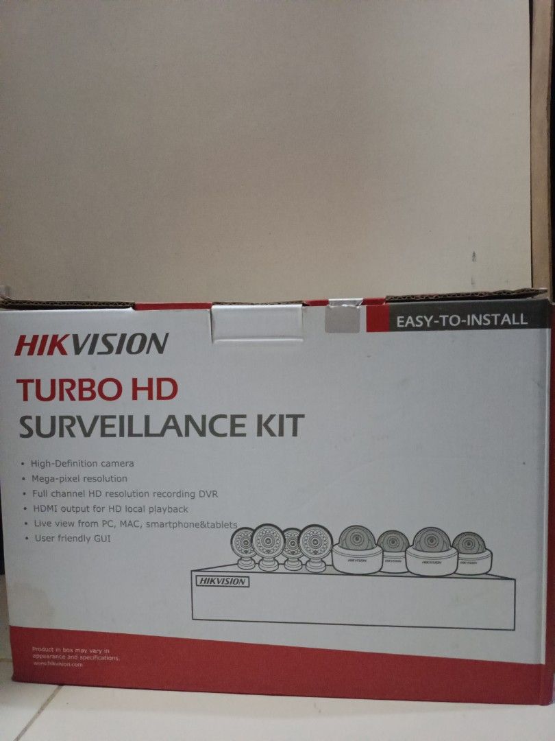 HK Vision 2MP 8 Channel Turbo HD Analog CCTV Set Package, Furniture ...
