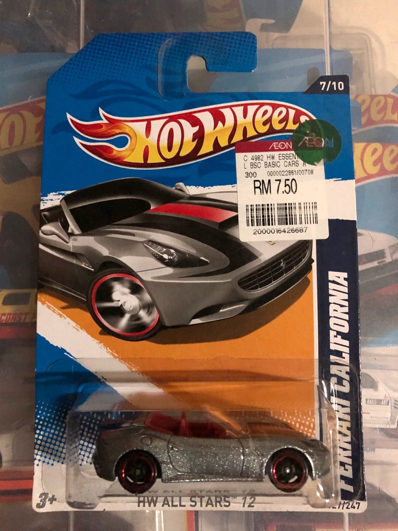 Hot Wheels - Ferrari California, Hobbies & Toys, Toys & Games on Carousell