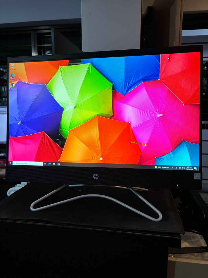 HP AiO All-in-One 24" inch Touchscreen FHD Desktop Computer PC ...