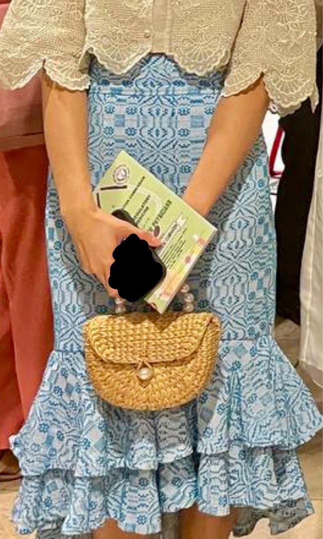Inabel weave skirt / filipiniana skirt, Women's Fashion, Dresses & Sets ...